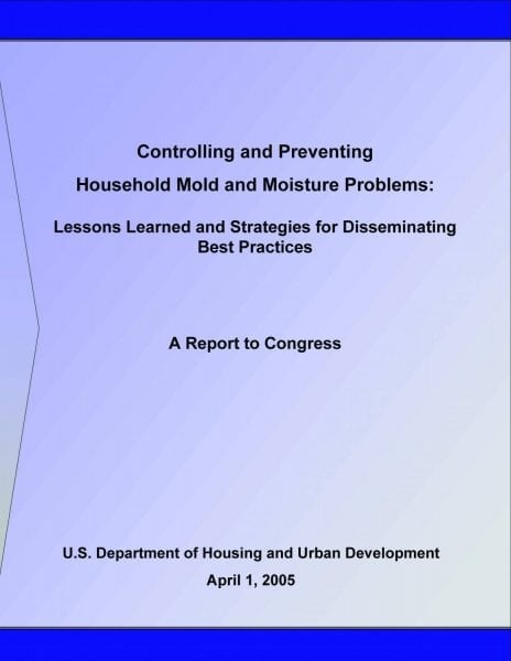 Controlling and Preventing Household Mold and Moisture Problems ... Controlling and Preventing Household Mold and Moisture Problems ...